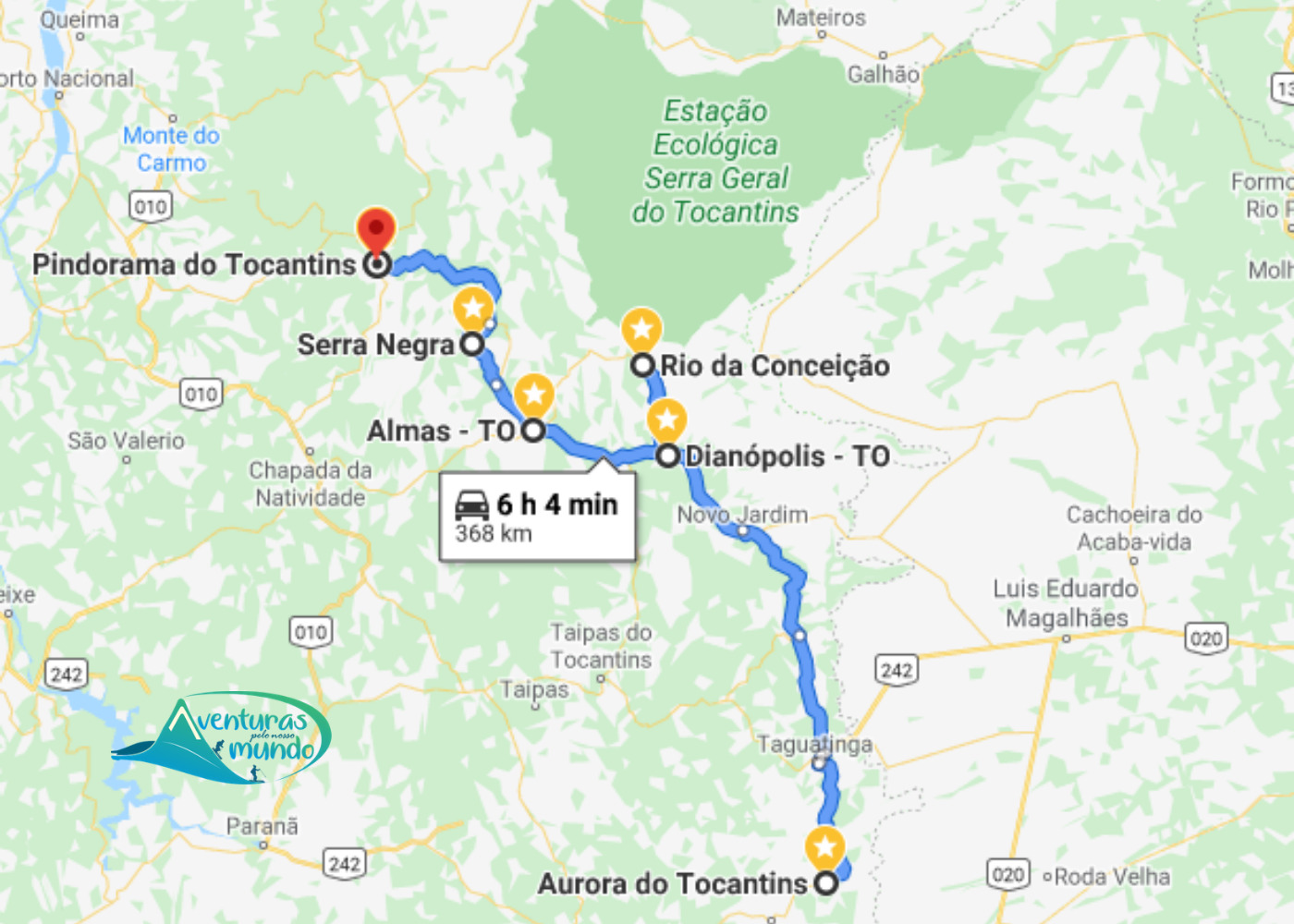 Serras Gerais Tocantins Mapa - FDPLEARN